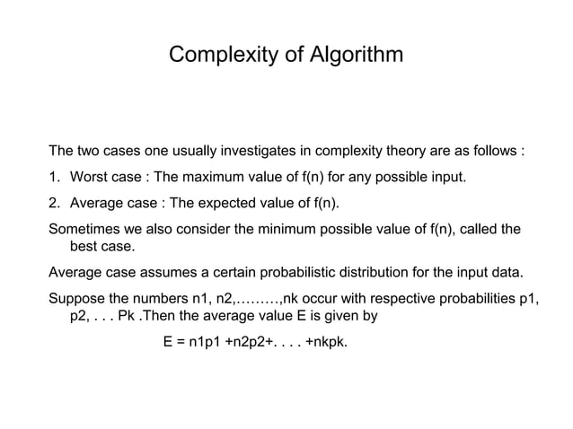 Data structure lecture 2 | PPT