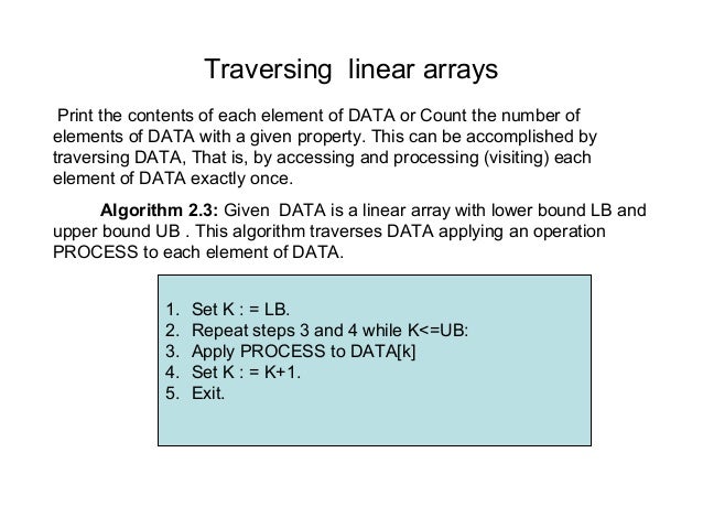 Data structure lecture 3 Data structure lecture 3