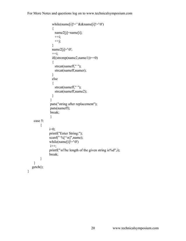 Datastructure notes | DOC