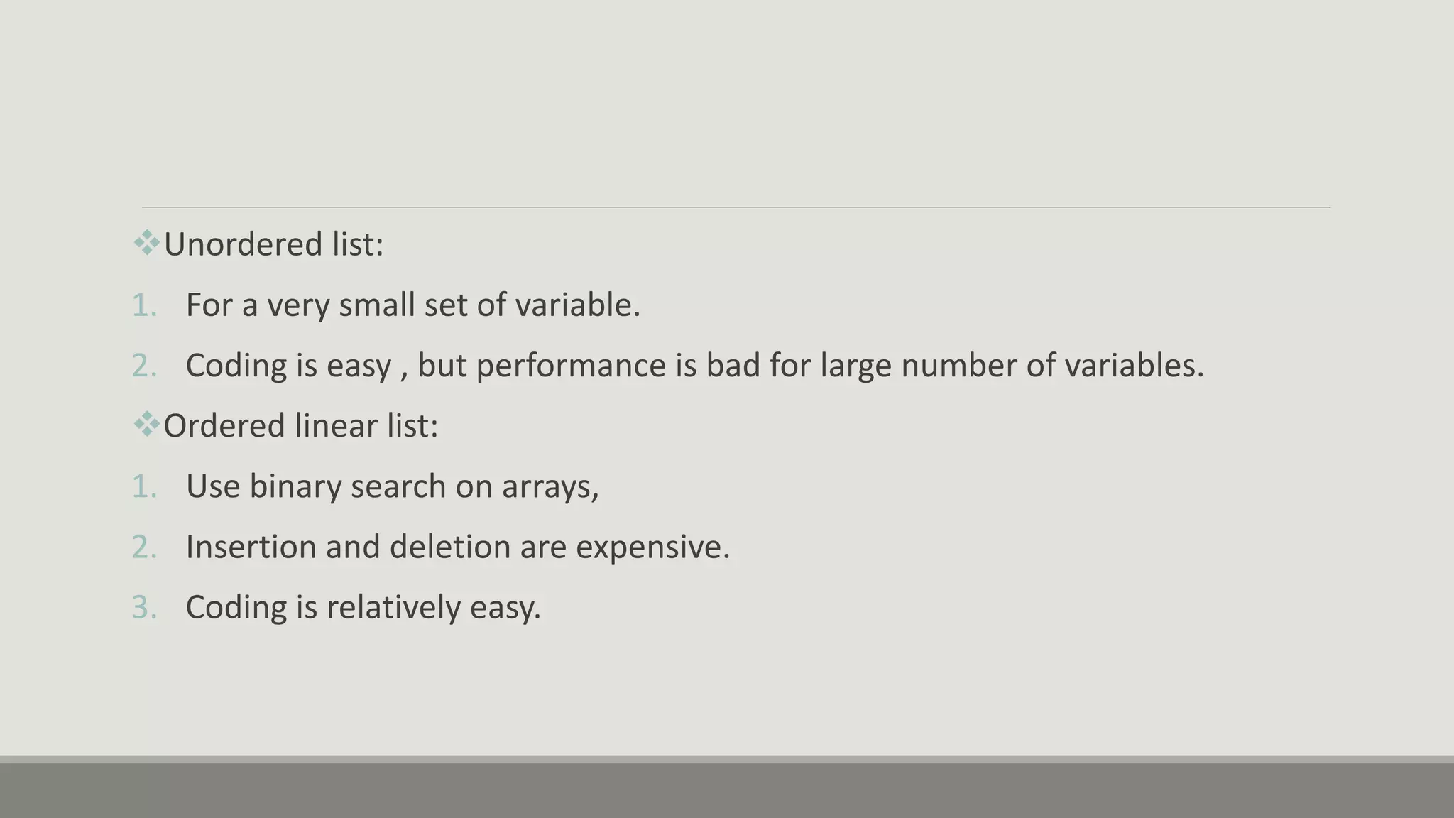 data structure of symbol table.pptx | Programming Languages | Computing