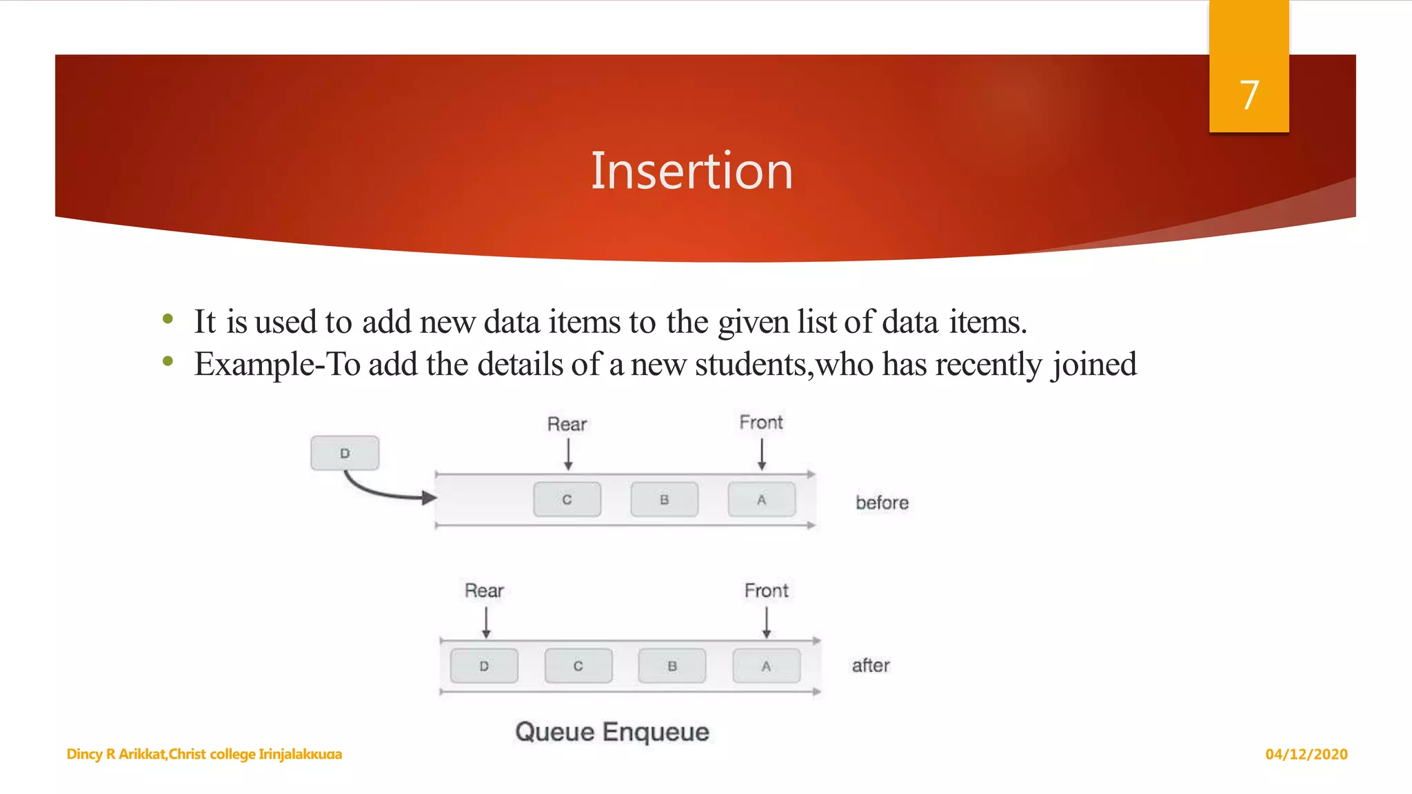 Data structure operations | PPT