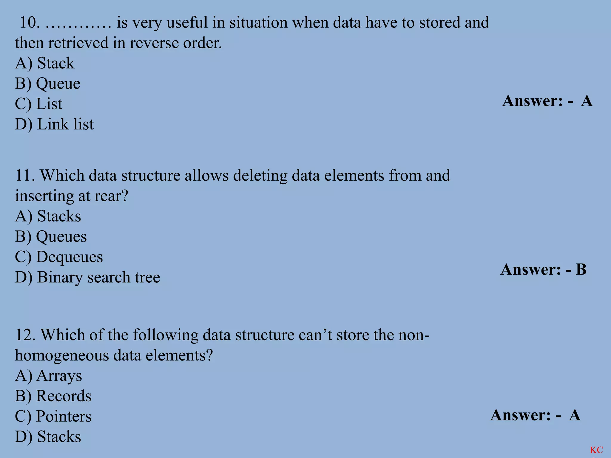Data structure part 1 | PPTX