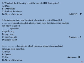 Data structure part 1 | PPT
