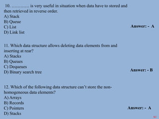 Data structure part 1 | PPT