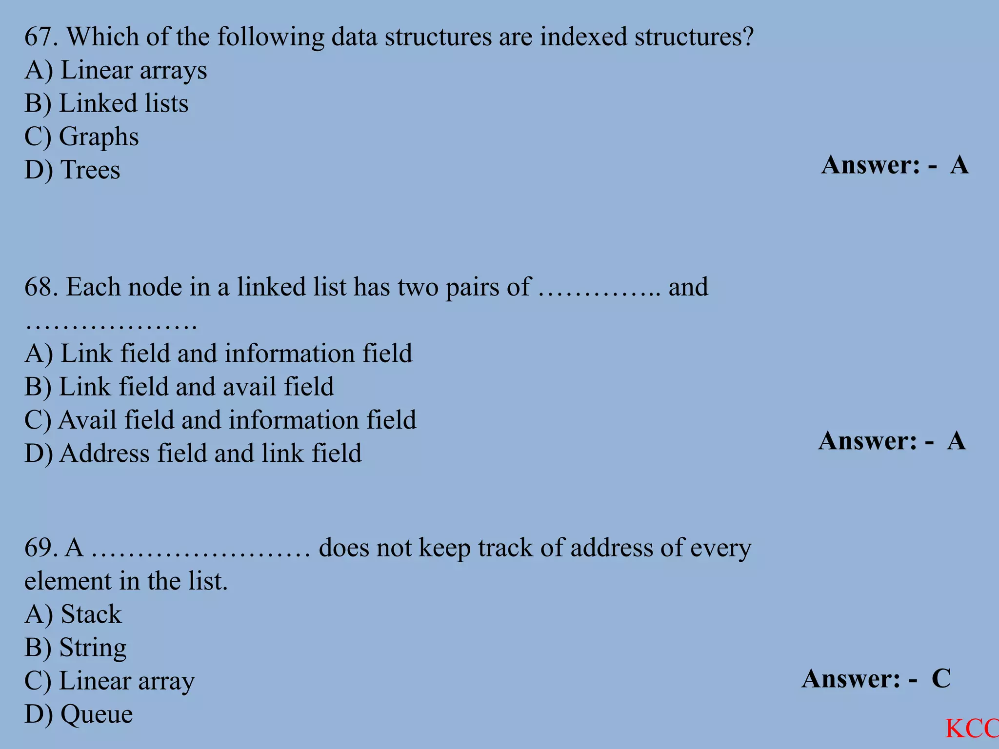 Data structure part 3 | PPT