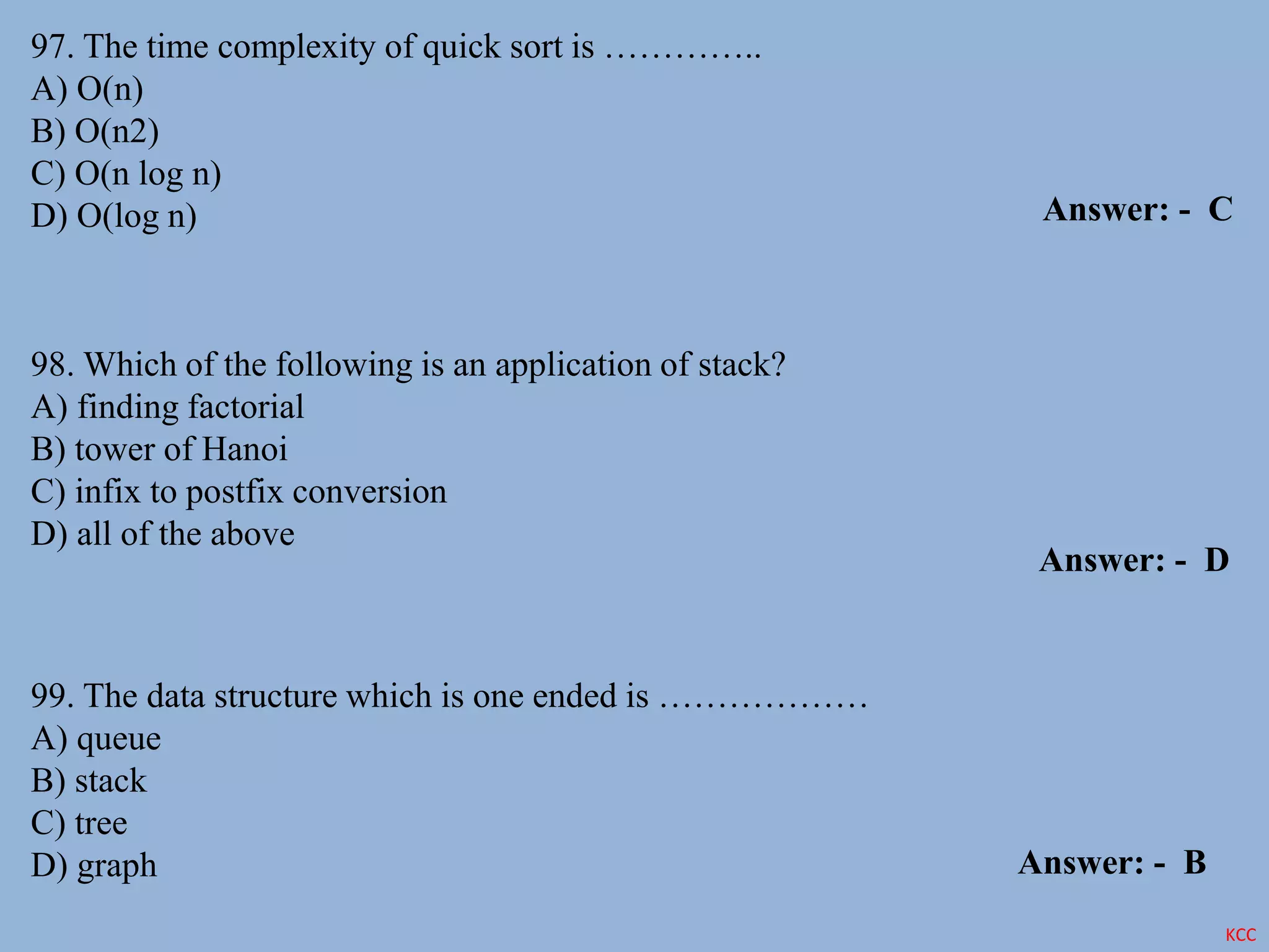 Data structure part 4 | PPT