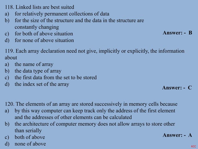 Data structure part 4 | PPT