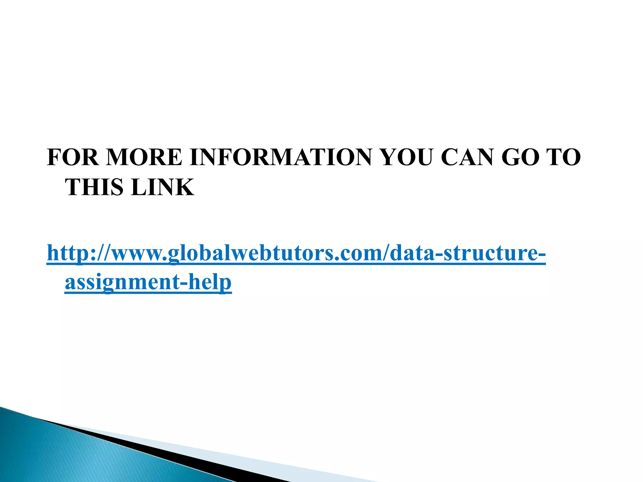 Data structure Assignment Help | PPT