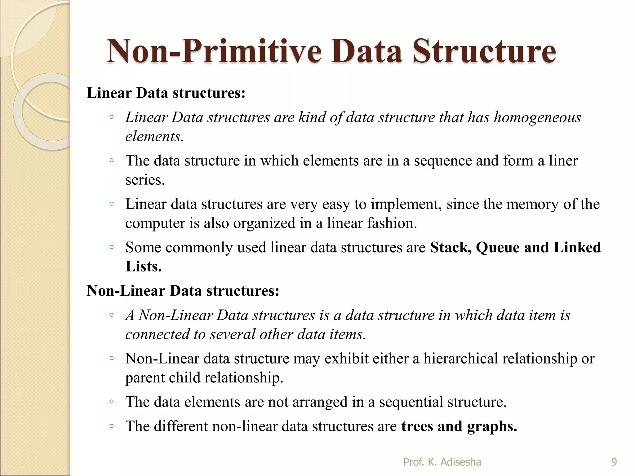 Data structure ppt | PDF