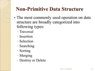 Data structure ppt | PPT