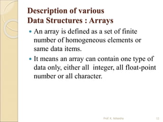 Data structure ppt | PPT