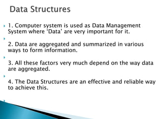 Data structures | PPT