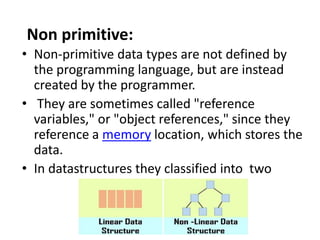 Data structures | PPTX