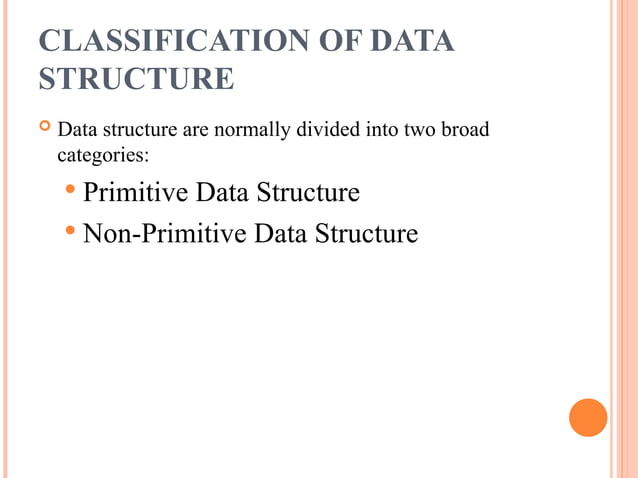 DATA STRUCTURES A BRIEF OVERVIEW OF DATA | PPT DATA STRUCTURES A BRIEF OVERVIEW OF DATA | PPT