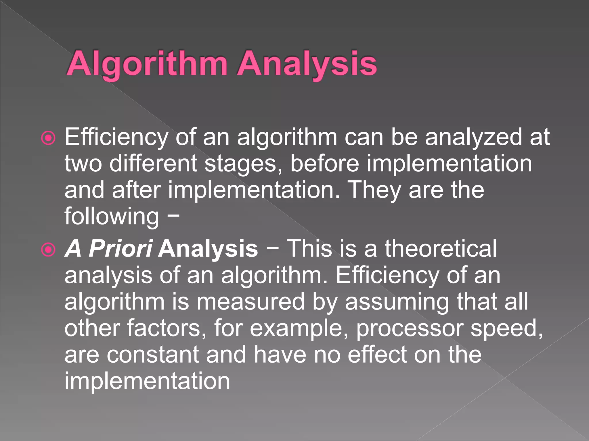 Data structures algorithms basics | PPT Data structures algorithms basics | PPT
