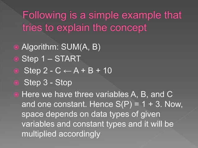 Data structures algorithms basics | PPT