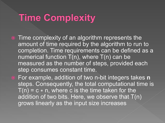 Data structures algorithms basics | PPT