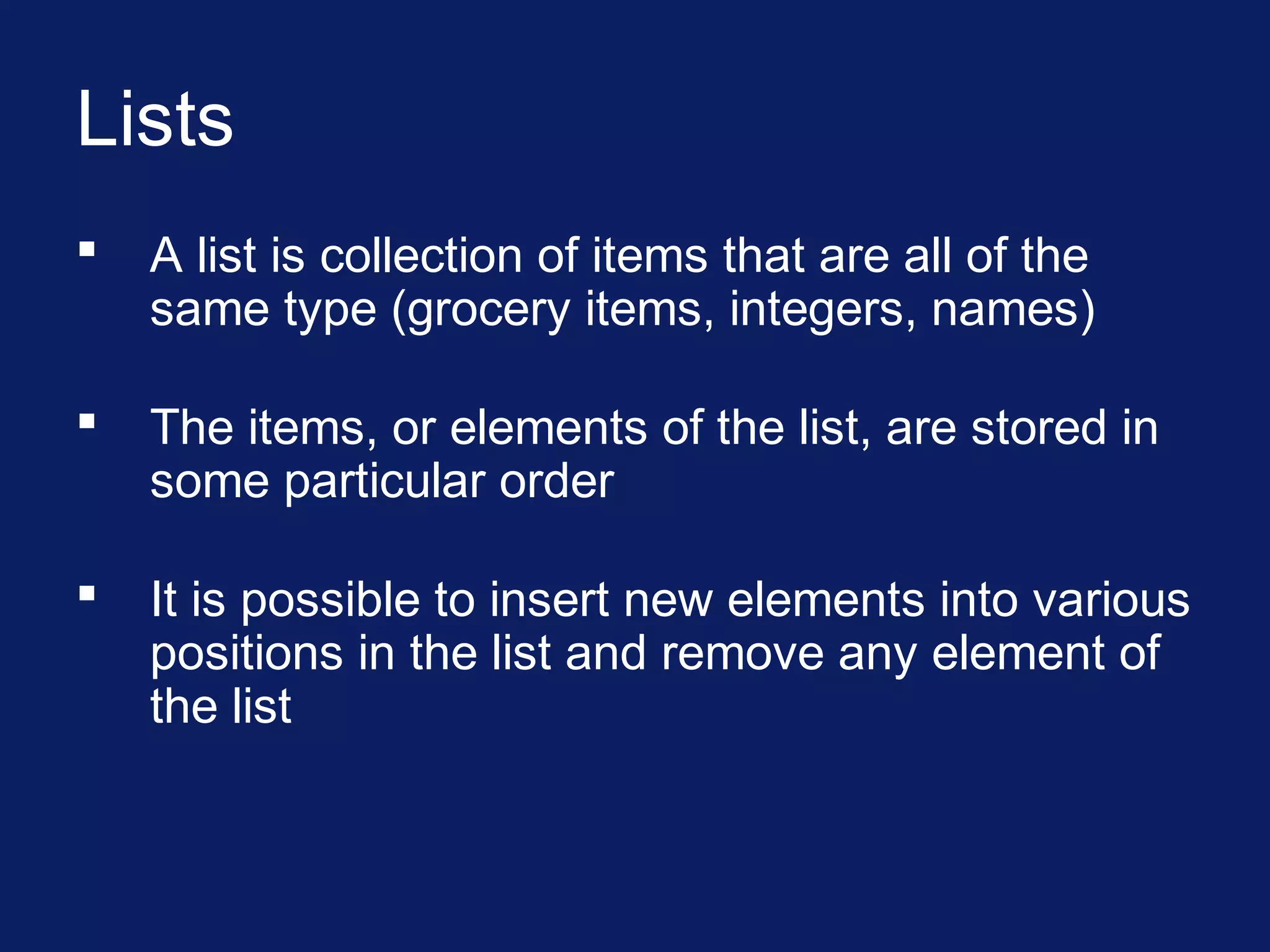 Data structures cs301 power point slides lecture 01 | PPT