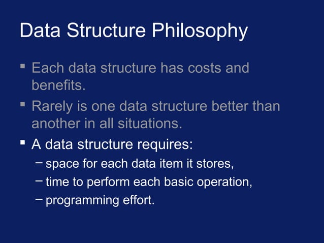 Data structures cs301 power point slides lecture 01 | PPT