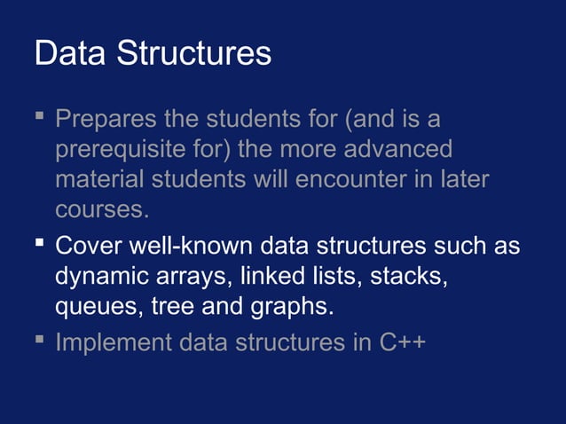 Data structures cs301 power point slides lecture 01 | PPT