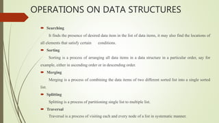 Data structures - Introduction | PPT