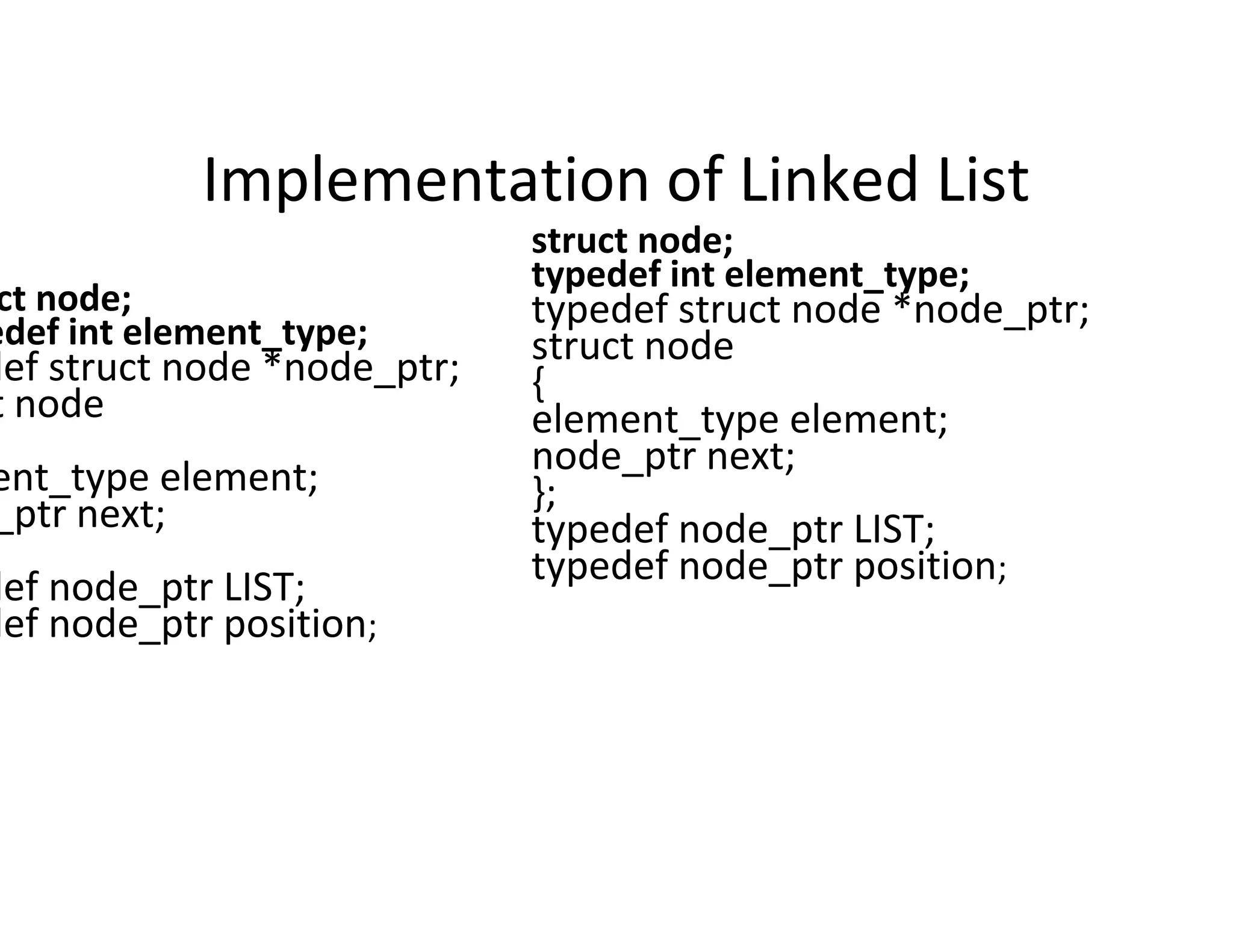 Data structures list | PPT