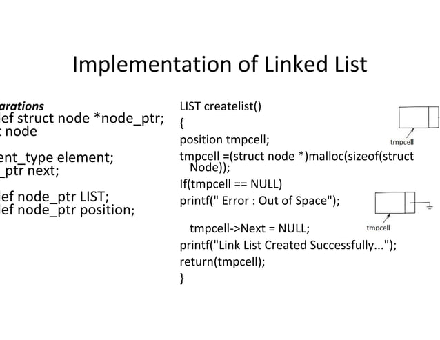 Data structures list | PPT