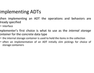 Data structures list | PPT