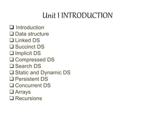 Data structures2 | PPT