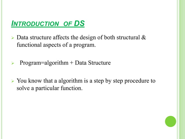 Data Structures And Algorithm Ppt Free Download 8888