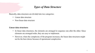 Data Structures and Algorithm - Module 1.pptx