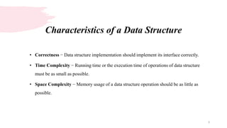 Data Structures and Algorithm - Module 1.pptx