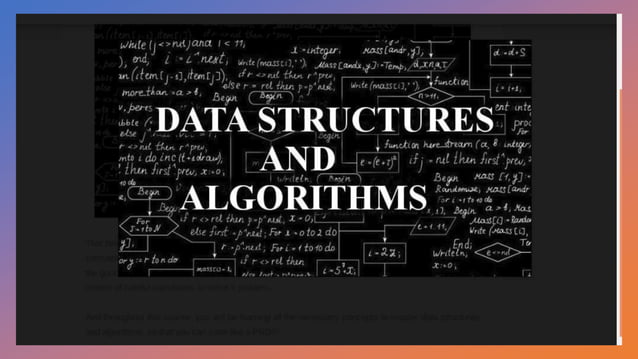 Data Structures and Algorithms Fundamentals | PPT Data Structures and Algorithms Fundamentals | PPT
