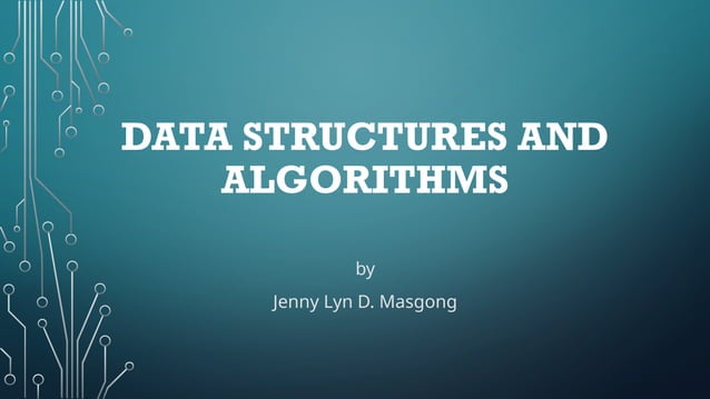 Fundamental Data Structures and Algorithms.pptx