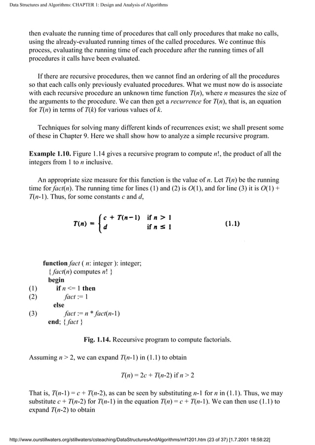 Data structures and algorithms alfred v. aho, john e. hopcroft and jeffrey d. ullman | PDF