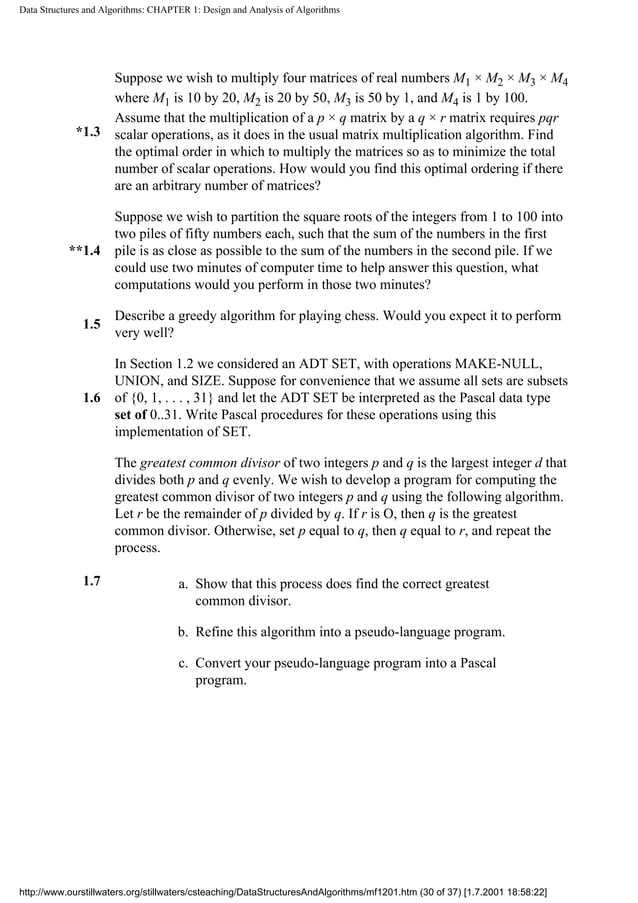 Data structures and algorithms alfred v. aho, john e. hopcroft and jeffrey d. ullman | PDF
