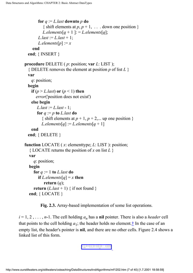Data structures and algorithms alfred v. aho, john e. hopcroft and jeffrey d. ullman | PDF