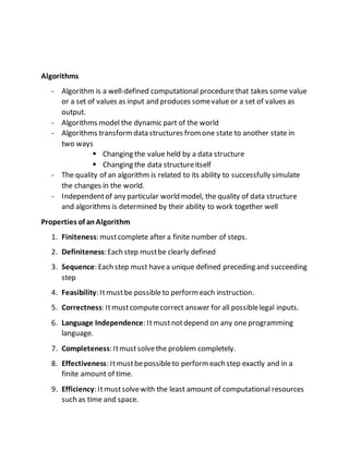 Data Abstraction (Chapter 1) | PDF