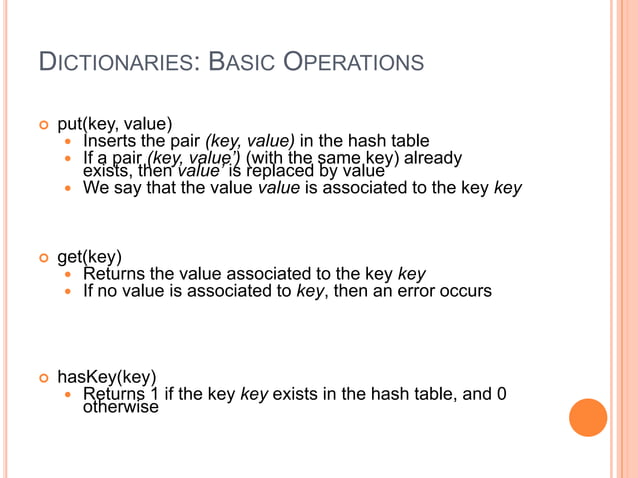 Data structures and algorithms lab11 | PPTX | Databases | Computer Software and Applications