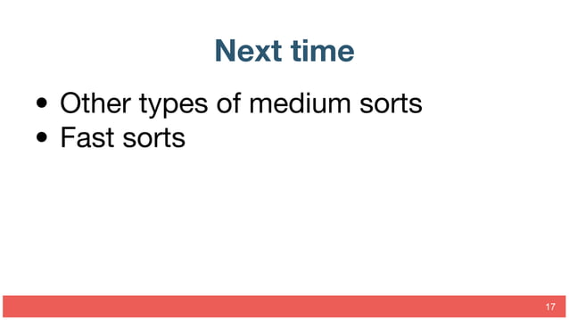 Data structures and algorithms - sorting algorithms | PDF