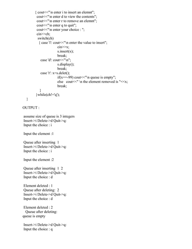 Datastructures asignment | PDF | Programming Languages | Computing