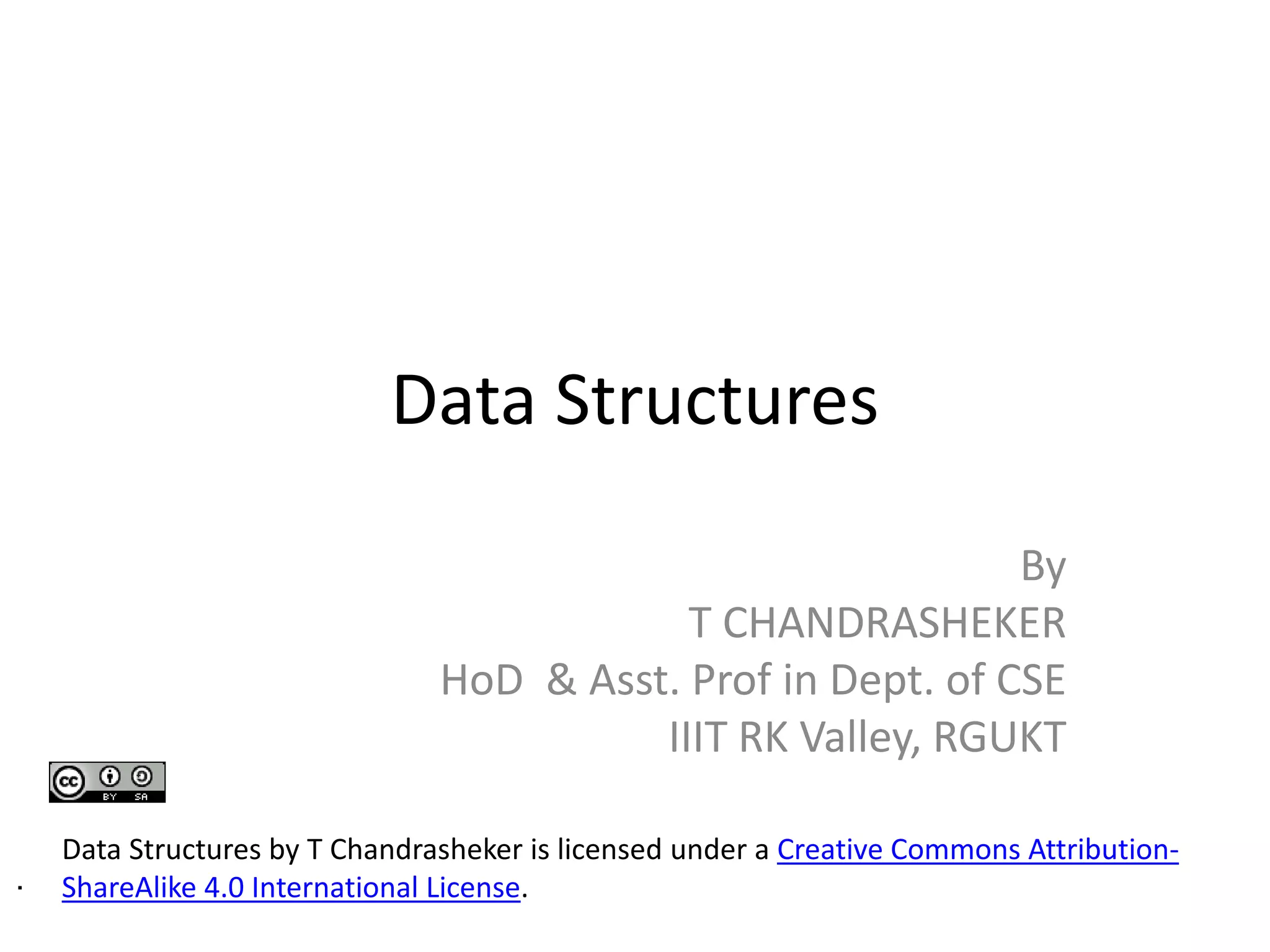 Data structures | PPT