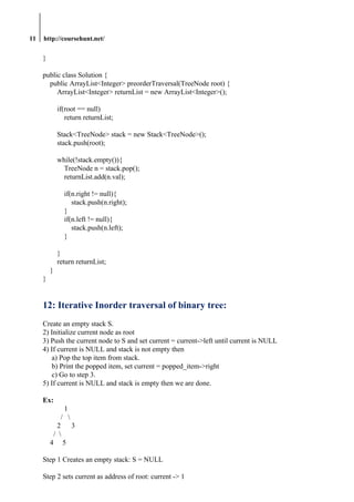 Binary Tree - Algorithms | PDF