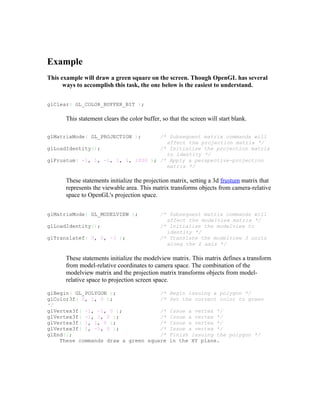 Data structures graphics library in computer graphics. | DOC