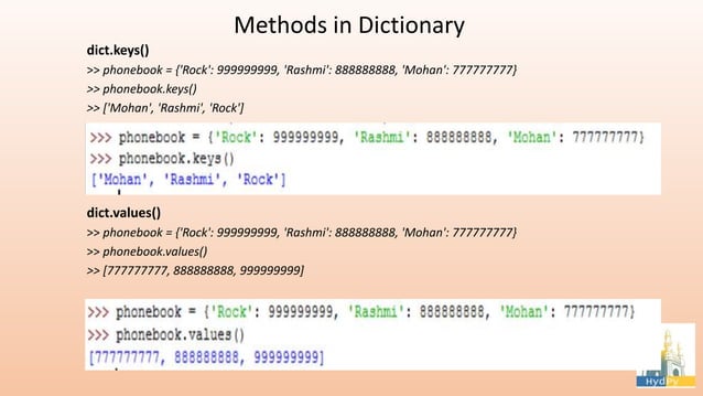 Datastructures In Python Ppt 2195