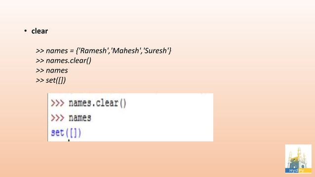 Datastructures in python | PPTX | Programming Languages | Computing