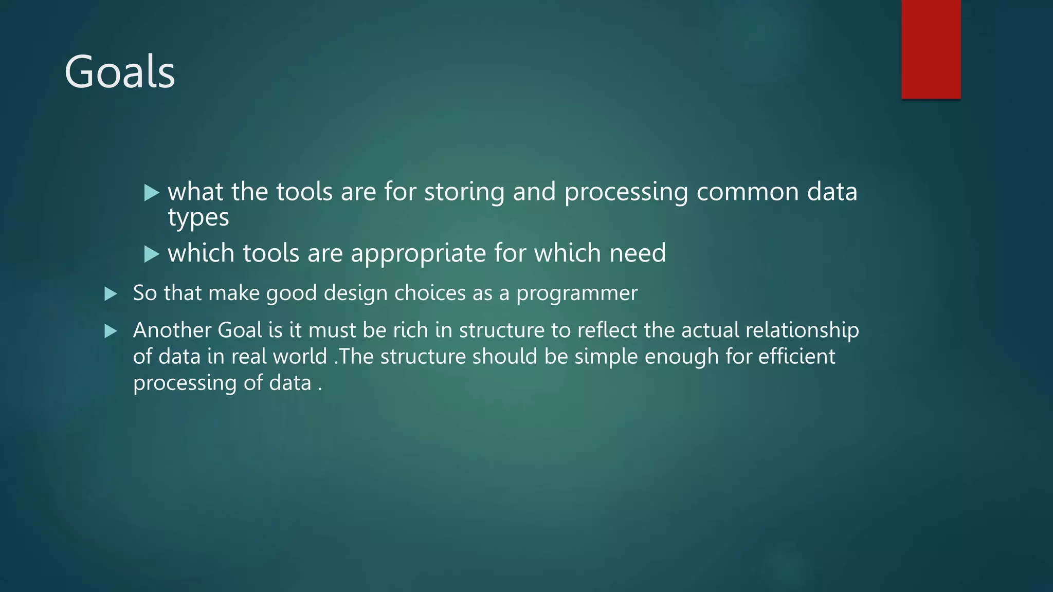 Data Structures In Pythonpptx Programming Languages Computing