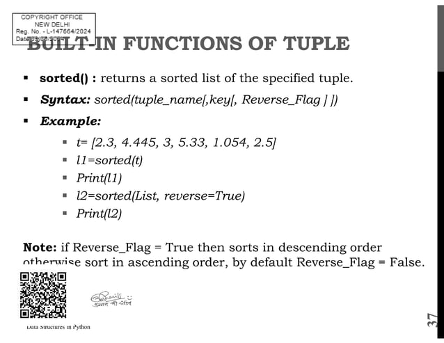 Data Structures In Python List Tuple Set Dictionaries Ppt 8262