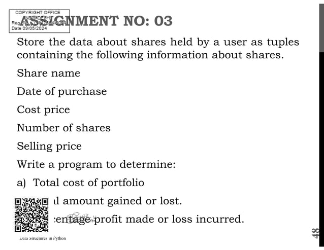 data structures in python: List, tuple, set, dictionaries | PDF data structures in python: List, tuple, set, dictionaries | PDF