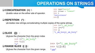 Data Structures in Python | PPTX
